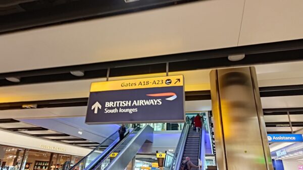 British Airways First Class lounge at terminal 5 London Heathrow - a ...