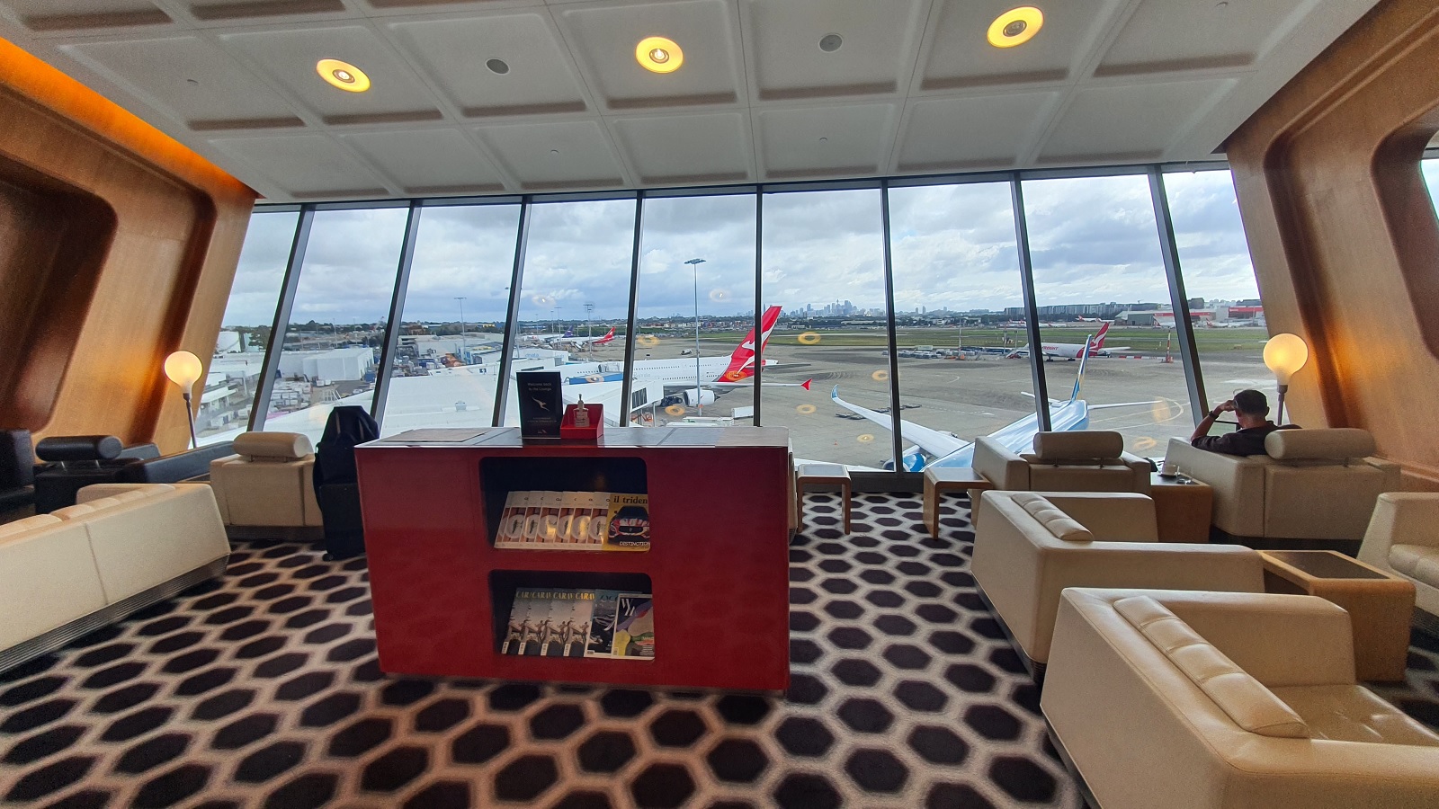 La sala VIP de primera clase de Qantas en Sídney fue una experiencia ...